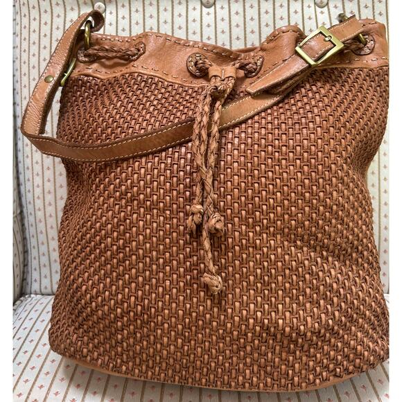 Sundance | Bags | Sundance Francesca Hobo Purse Bag Butter Soft Woven ...